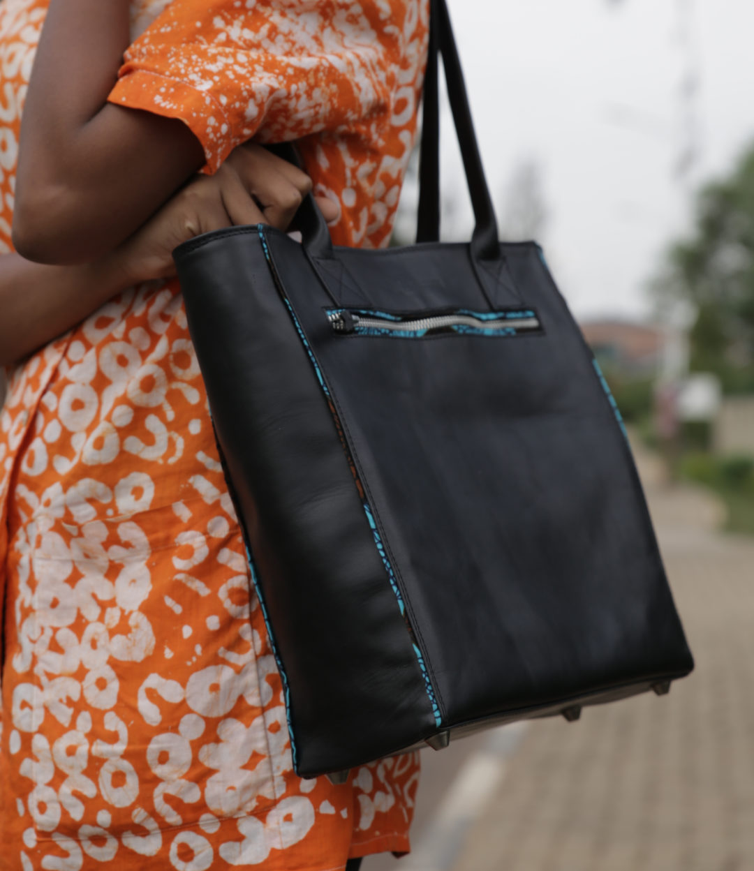 Kigali Hills bag - Dokmai Rwanda Fine Leather